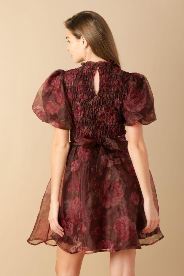 Lacey Modest Mini in Burgundy – A Closet Full of Dresses