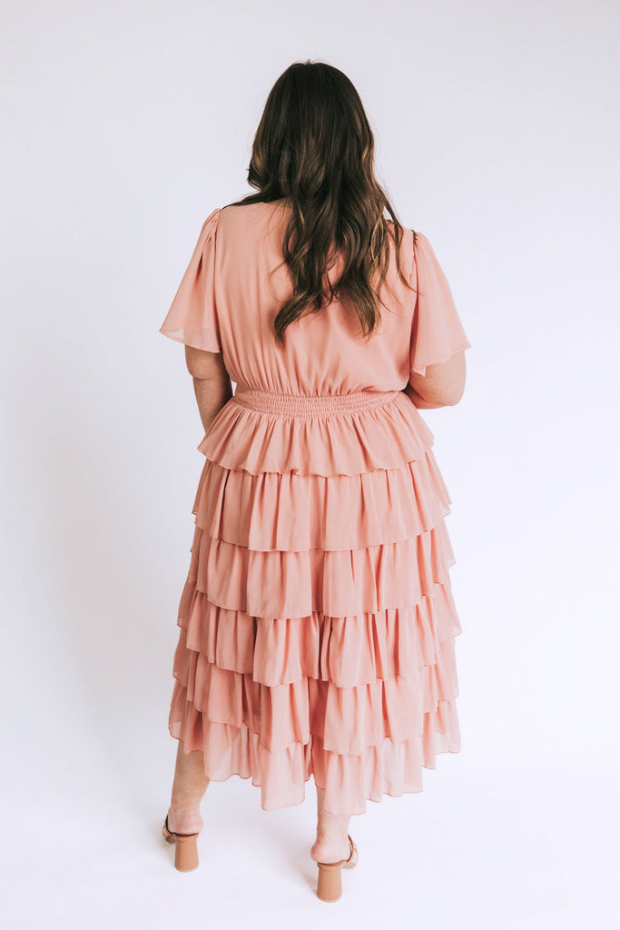 Forever With You Modest Dress in Ash Rose – A Closet Full of Dresses